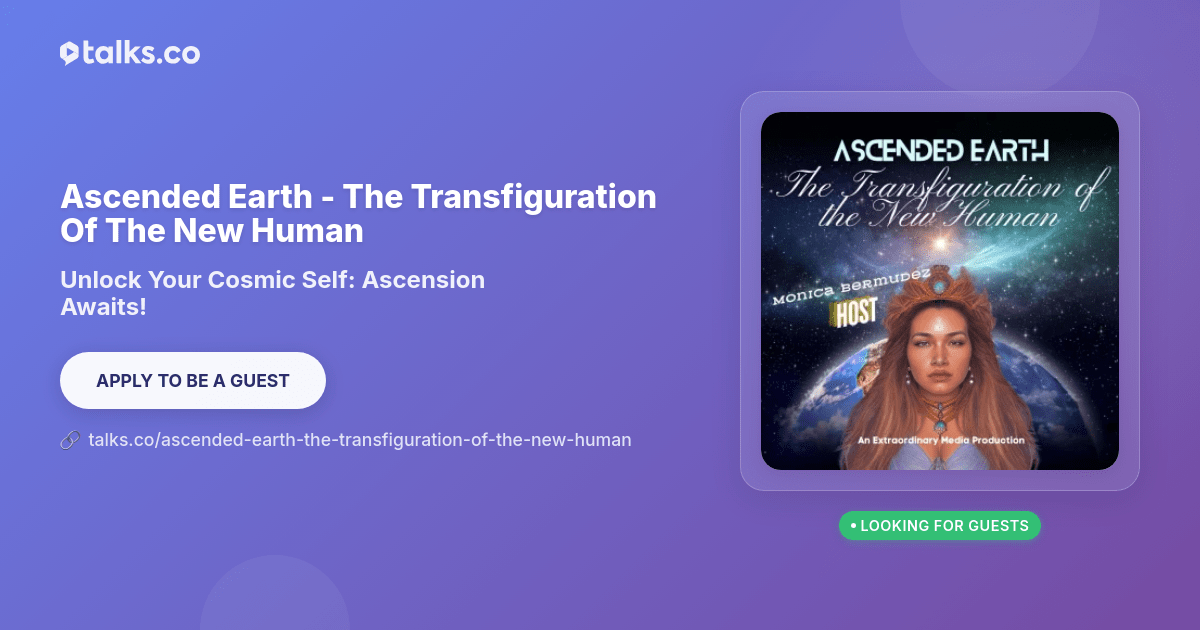 Ascended Earth - The Transfiguration Of The New Human - Spirituality