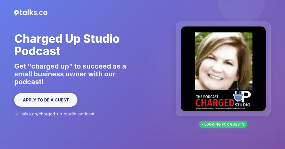 Charged Up Studio Podcast - Entrepreneurship & Business News
