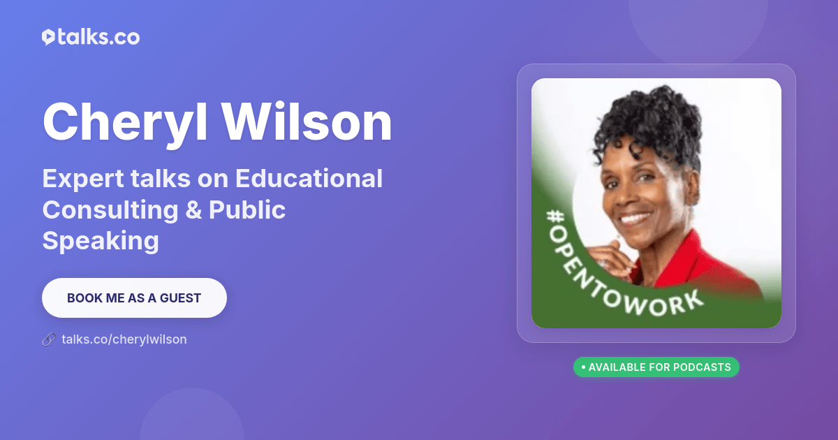 Cheryl Wilson: Talks on Executive Functioning, Leadershi & Educati