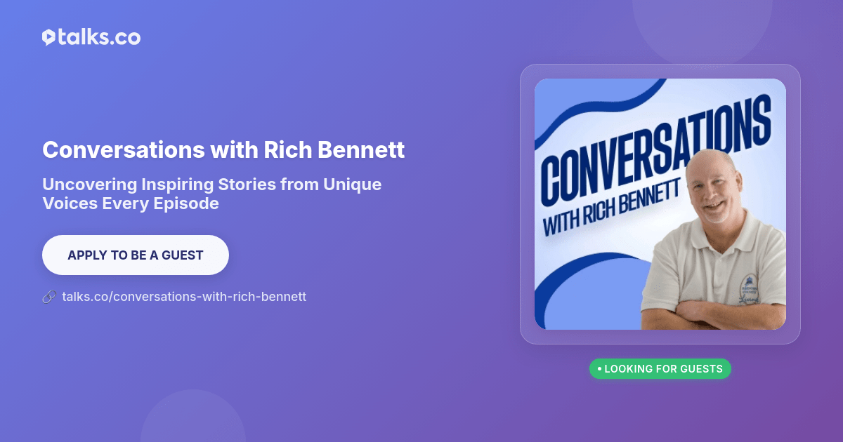 Conversations with Rich Bennett - Positivity, Mental Health & Act