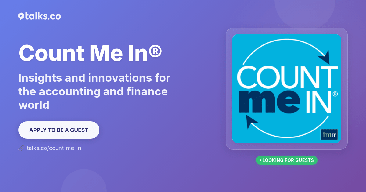 Count Me In® - Leadership, Accounting & Business Strategy