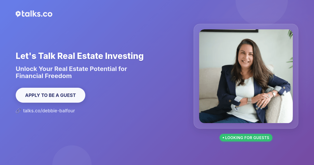 Let's Talk Real Estate Investing - Real Estate Investing