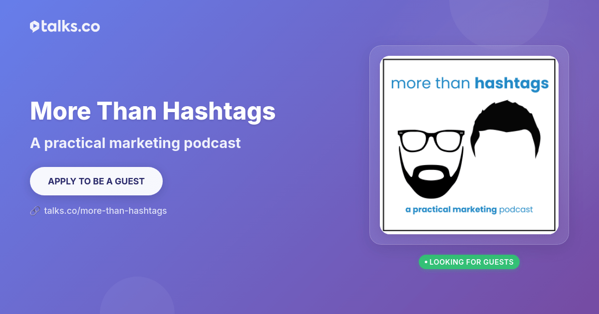 More Than Hashtags - Marketing, Social Media & Digital Marketing