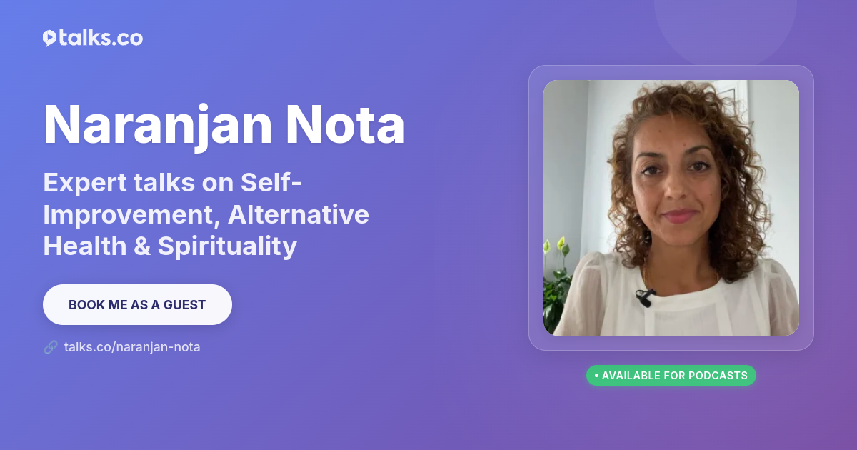 Naranjan Nota: Talks on Self-Improvement & Alternative Health