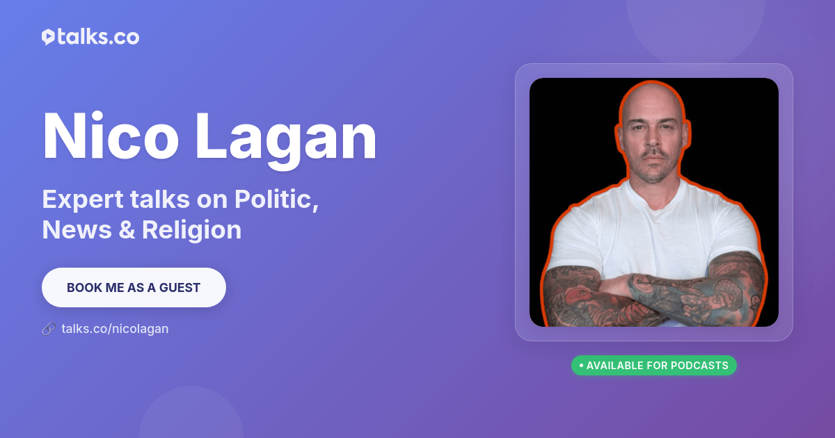 Nico Lagan: Talks on Politic, News & Religion