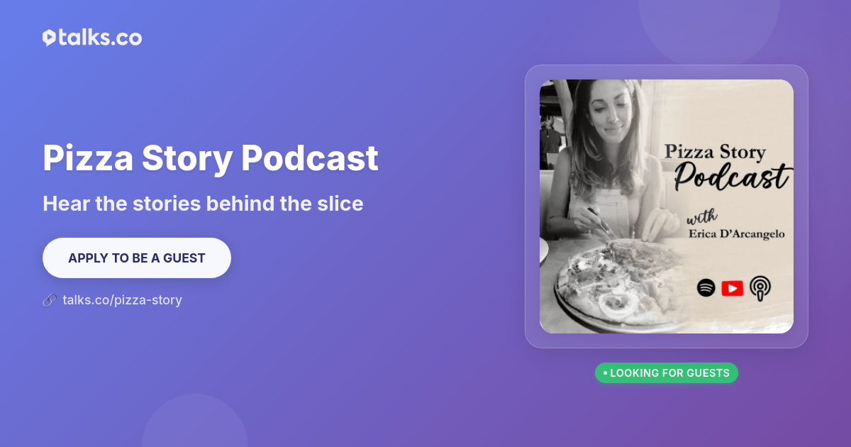 Pizza Story Podcast - Pizza, Food & Italian Cuisine