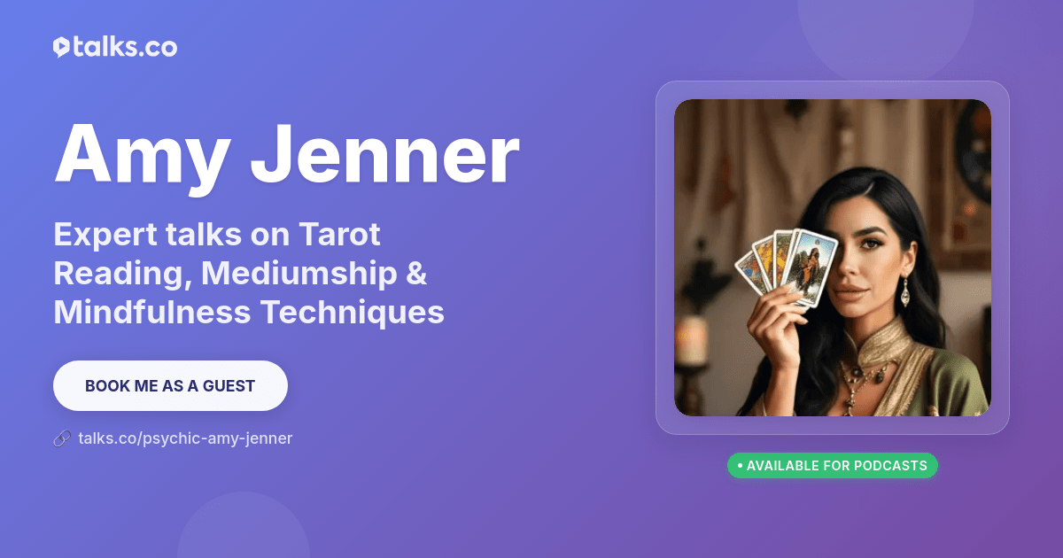 Amy Jenner: Talks on Tarot Reading & Mediumship
