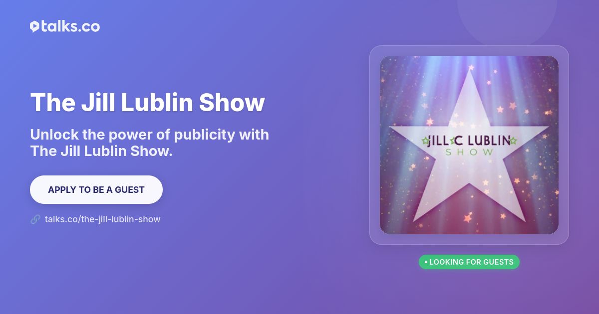 The Jill Lublin Show - Business Strategy, Kindness & Open
