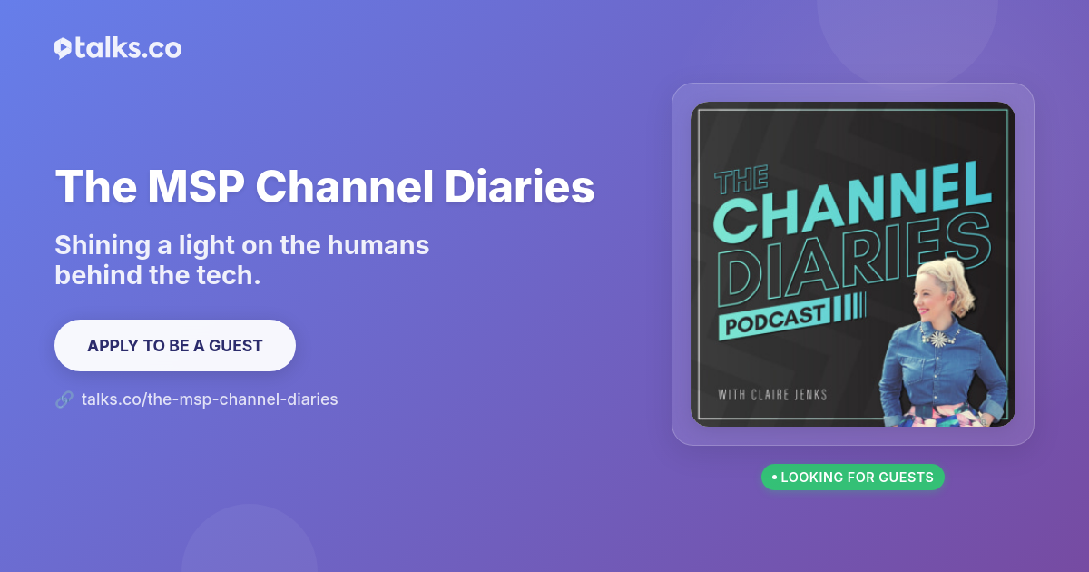 The MSP Channel Diaries - MSP Community & Entrepreneurship