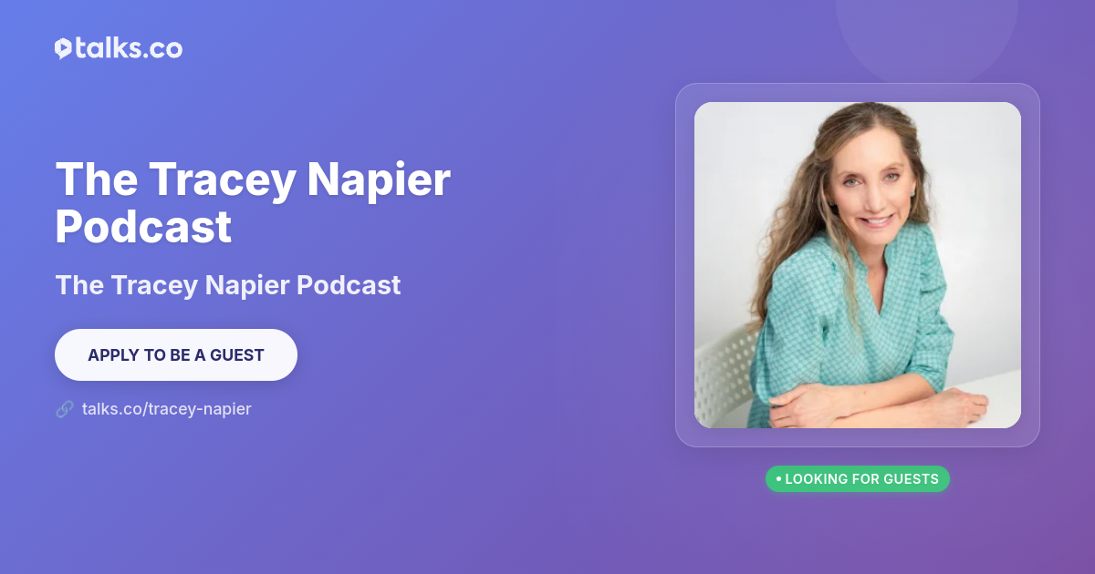 The Tracey Napier Podcast - Spirituality, Self-Help & Personal Growth
